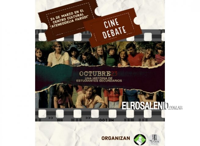El Ateneo Delia Parodi y el espacio Tu Casa realizarán un cine debate ...